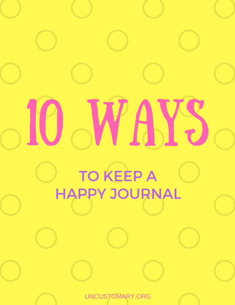 happy-journal-cover - Merriment Maker by Uncustomary