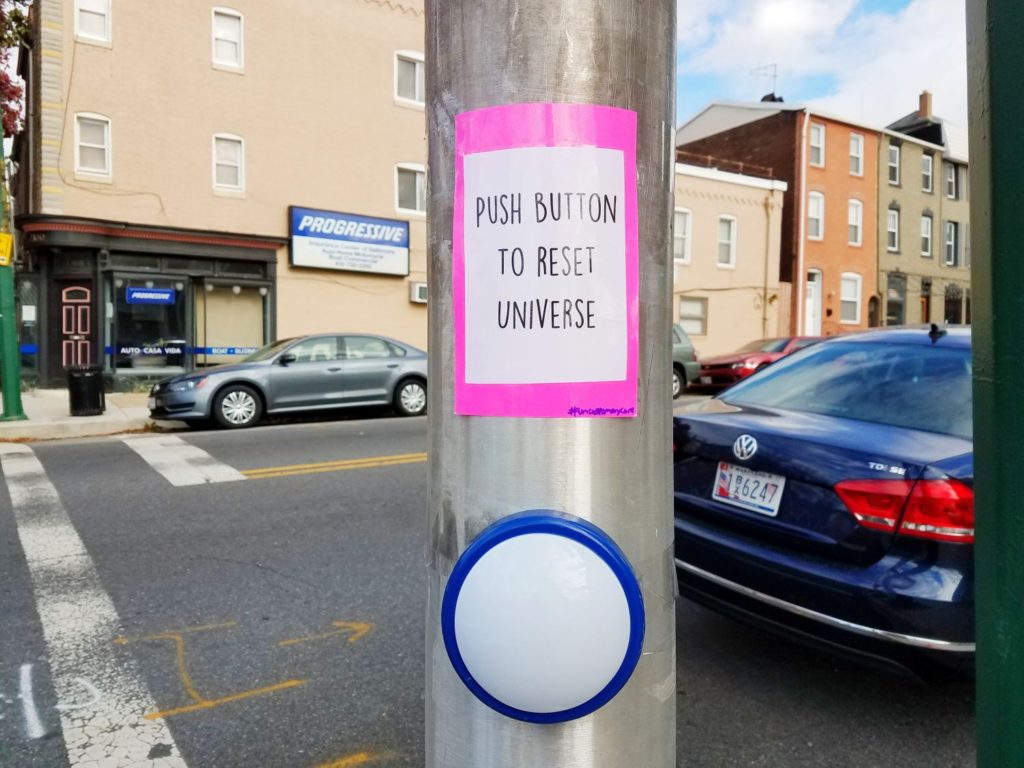 street-art-portal-buttons-uncustomary-7 - Merriment Maker by Uncustomary