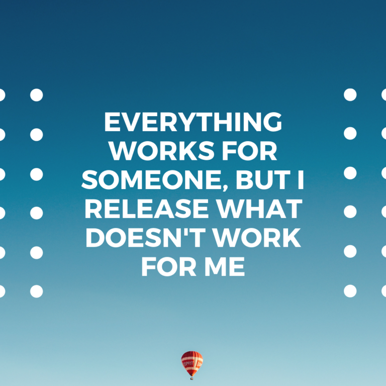 Affirmation (189) - Uncustomary